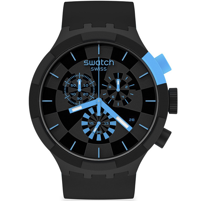 Swatch Checkpoint Blue SB02B401